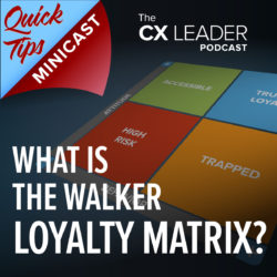 What is the Walker Loyalty Matrix? - The CX Leader Podcast