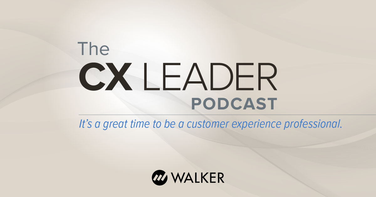 The CX Leader Podcast - A resource for customer experience professionals.